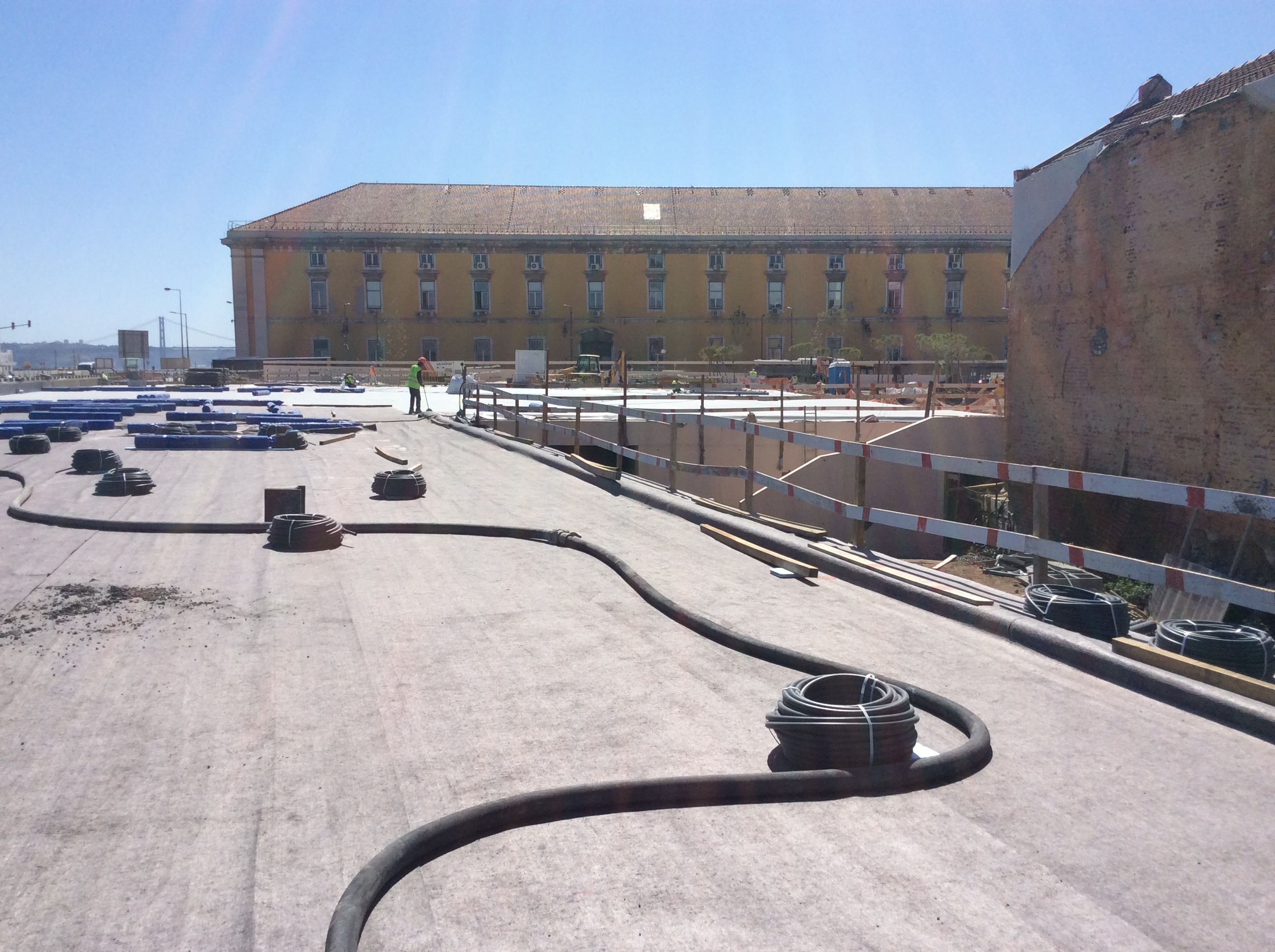 Requalificação do Campo das Cebolas, Lisboa | Argila expandida Leca®