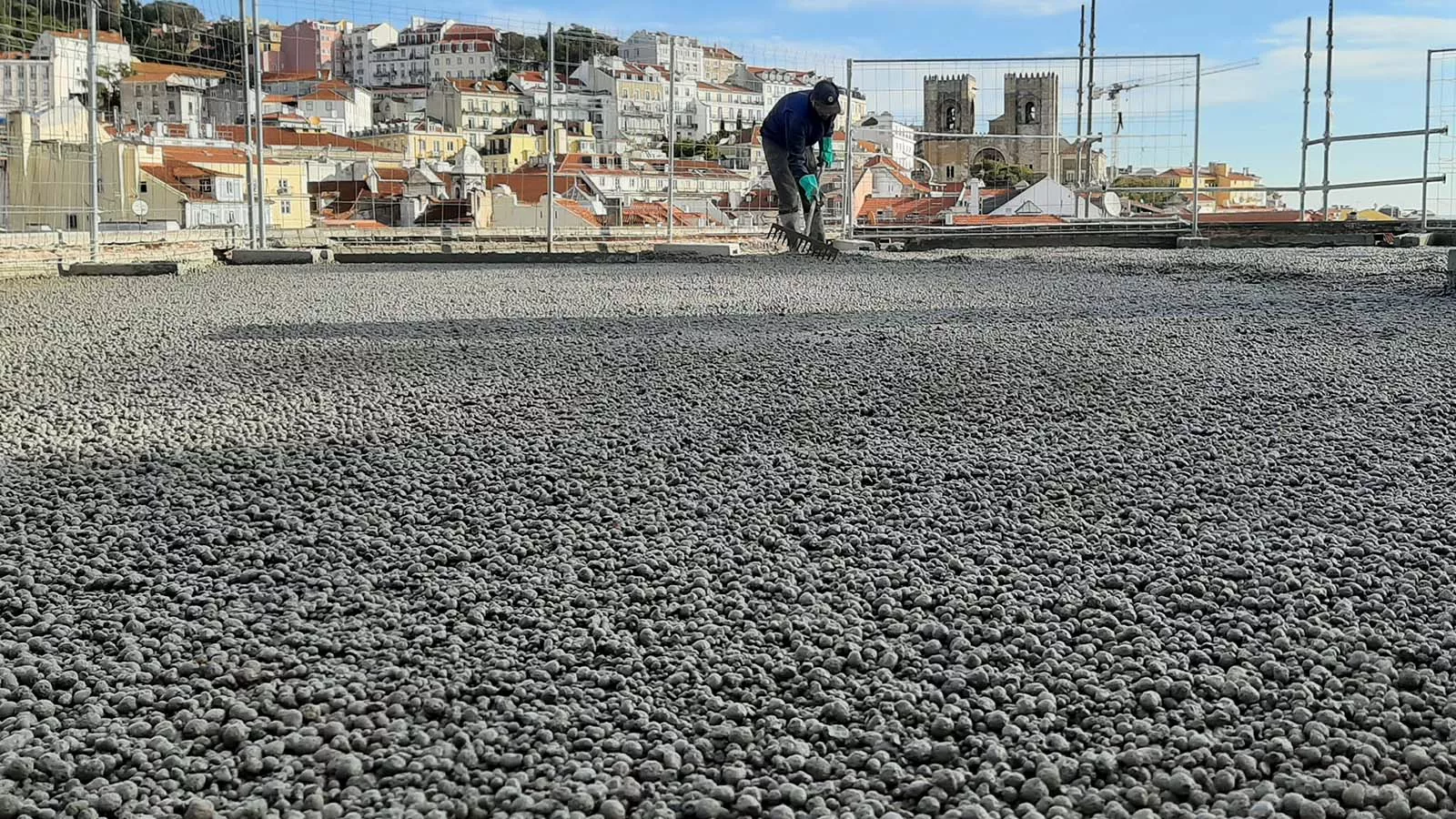 Camada de forma: a base essencial para pisos de alta qualidade